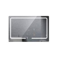 China 32 Inch WiFi Smart LCD Bathroom Mirror with Touch Screen, IP44 Waterproof Rating and 50,000 Hour Lifespan for sale