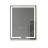 China 32 Inch WiFi Smart LCD Bathroom Mirror with Touch Screen, IP44 Waterproof Rating and 50,000 Hour Lifespan for sale