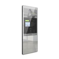 China 32 Inch Custom Logo Fitness Mirror with 700 Nits Brightness, Android Touch Screen & WiFi Connectivity for sale