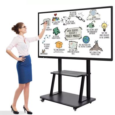 China 86 Inch Lcd All-In-One Touch Screen Smart Board Interactive Whiteboard Without Projector for sale