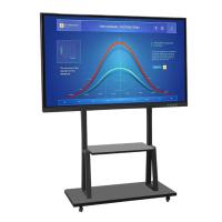 China HONGNUO 86 Inch Interactive Whiteboard with 20-Point IR Touch and 4K Resolution for Classroom Meetings for sale
