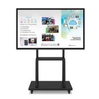 China HONGNUO 86 Inch Interactive Whiteboard with 20-Point IR Touch and 4K Resolution for Classroom Meetings for sale