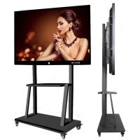 China HONGNUO 86 Inch Interactive Whiteboard with 20-Point IR Touch and 4K Resolution for Classroom Meetings for sale