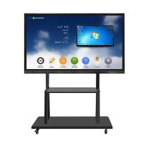 China 75 Inch LCD All-in-One Touch Screen Smart Board with 1920x1080 Resolution and 3000:1 Contrast Ratio for sale