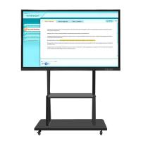 China HONGNUO 75-inch 20-Point Touch Smart Digital Whiteboard with 4K UHD Display and Intel i3 Processor for Classroom Teaching for sale
