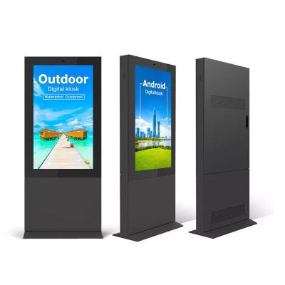 China Wall Mounted 178° Viewing Angle Digital Signage with AC100-240V Power Supply for sale