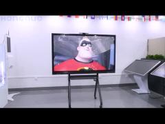 Anti Glare 65 Inch Interactive Whiteboard , 4K Interactive Digital Board For Teaching