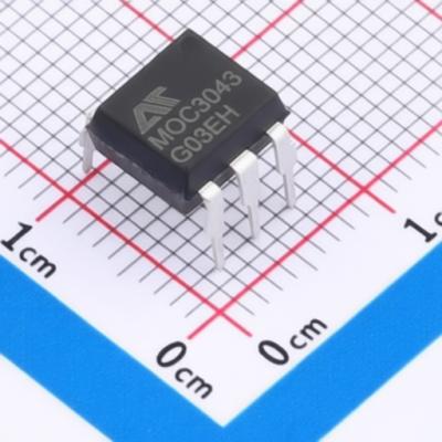China Thyristor optocoupler AOTE MOC3043M ideal for consumer electronics motor control and lighting dimming for sale