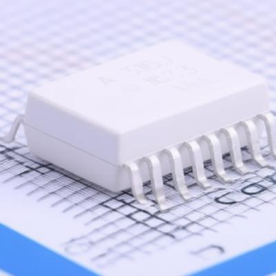 China gate drive optocoupler Broadcom HCPL-316J-500E with fault feedback and under voltage lockout protection for sale