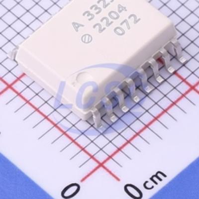 China Power stage IGBT gate driver optocoupler Broadcom ACPL-332J-500E with UVLO and active Miller clamp features for sale