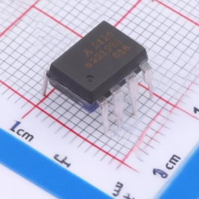 China IGBT gate drive optocoupler Broadcom HCPL-3120-000E with low output voltage and wide operating range for sale