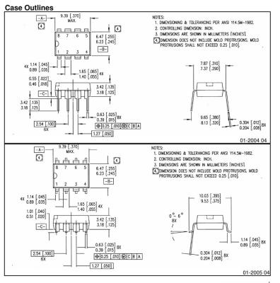 China Opto isolated photovoltaic driver dual channel Infineon PVI5033RSPBF for power MOSFET and IGBT gate control for sale