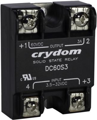 China Robust Sensata DC60SA3-B solid state relay with thermal resistance optimized junction to case design for sale