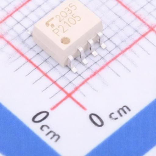 Quality Photocoupler with high output infrared LED featuring TOSHIBA TLP2105 TP F two circuits in SO8 package for sale