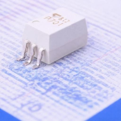 Quality Gate driving photocoupler TOSHIBA TLP701 TP F with integrated photodetector and GaAAs LED technology for sale