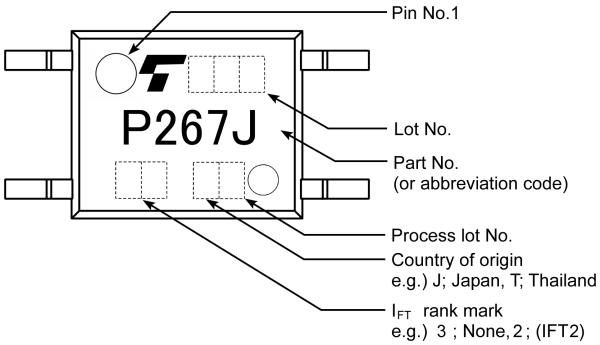Quality Optically coupled infrared LED device TOSHIBA TLP267J TPR E ideal for programmab for sale