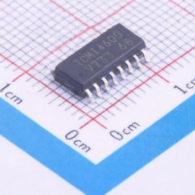 China Low coupling capacitance optocoupler VISHAY TCMT4600 with quad channel and half pitch mini flat package for sale