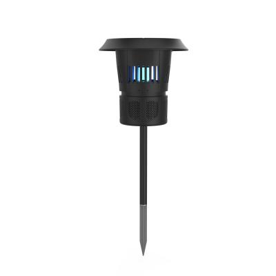 China Outdoor Energy Saving Solar Bug Zapper LED Light Insect Trap 5000-8000 Hours CE for sale