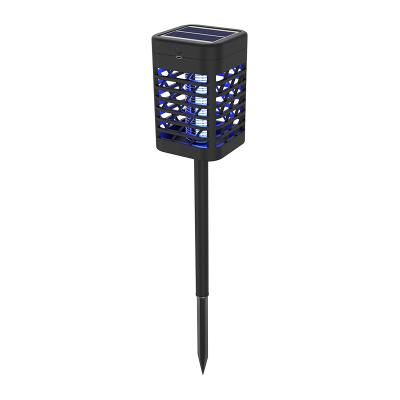 China 1200MA Lithium LED Solar Powered Mosquito Repellent Outdoor Bug Zapper Light IPX4 for sale