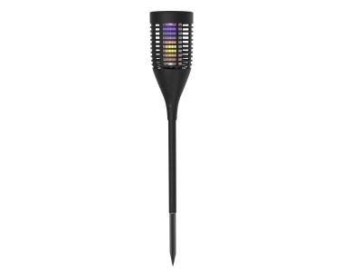 China OEM Solar Bug Zapper Light Insect Killer Torch 800v For Garden Flying for sale