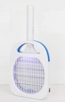 China Mosquito Racket Electric Insect Killer Light Trap 365-395nm USB Rechargeable Double Switch for sale