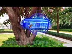 IPX4 Household Power Supply Electric Insect Killers Hanging Fly Bug Zapper 60Hz