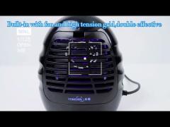 9W UV LED Blue Light Mosquito Killer Electric Bug Zappers Fan Trap BSCI