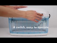 Outer Guard Translucent 2200V Commercial Electric Insect Killer Moth Trap 365nm