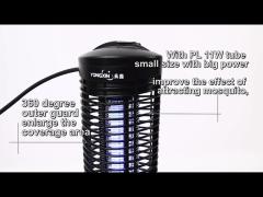 ABS Electric Insect Killers 7W Electric Moth Zapper Indoor Outdoor FCC 1.5 Acre