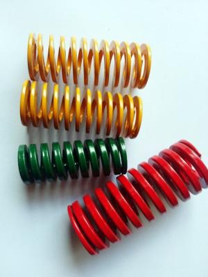 China Die spring Die high pressure spring mold parts Yellow blue red green brown brown compression spring for sale