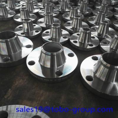 China Steel Flanges Stainless Steel Weld Neck Flanges WNRF  ASTM A 182 GRF9 ASME B16.5 for sale