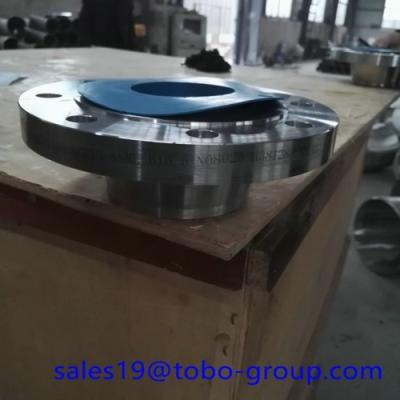 China Steel Flanges Stainless Steel Weld Neck Flanges WNRF  ASTM A 182 GR ASTMA860 ASMEB16.5 for sale