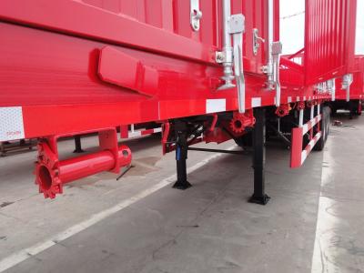 China 40feet Curtain Side Wall Semi Truck Fence Cargo Trailer for sale