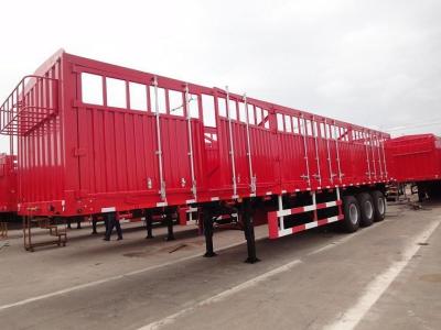 China 45FT 80tons Stake Cargo Fence Container Carrying Semi Truck Trailer for sale