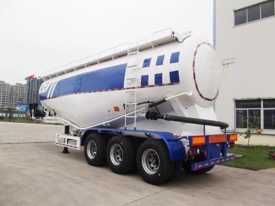 China 3 Axles 30cbm-90cbm Coal Ash Transportation Tanker Truck Trailer 3 Axles 45m3 Silo Tanker Bulk Cement Semi Truck Trailer for sale