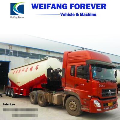 China 3 Axles 65cbm Bulk Cement Tank Semitrailer for Sale for sale