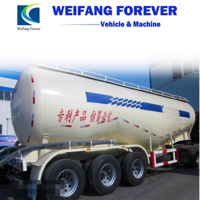 China Cimc Bulk Cement Powder Tank Semi Trailer for sale