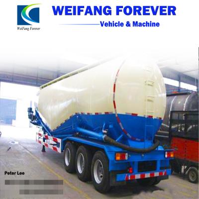 China 50cbm Bulk Cement Tank Semi Trailer, Bulk Cement Trailer, Bulk Cement Tanker, Cement Bulk Carriers, Bulk Cement Transport Truck for sale