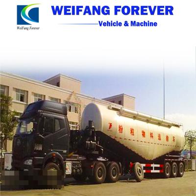 China 40-60m3 Vertical Bulk Cement Tanker/Tank Semi Truck Trailer for sale