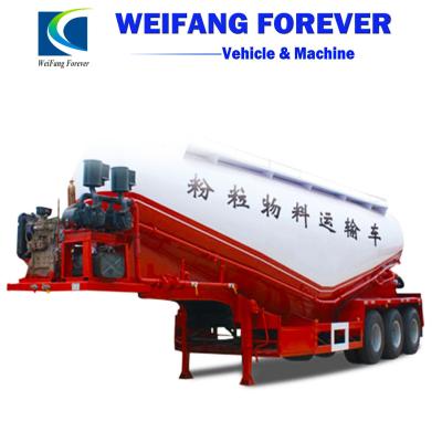 China Bulk Cement Tank Semi Trailer for sale