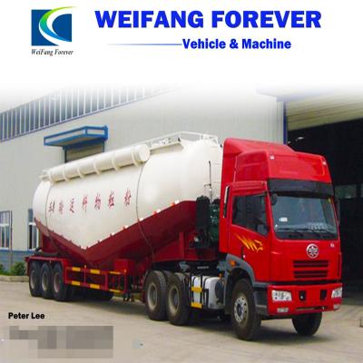 China 45 Cbm 3 Axles Bulk Cement Tank Semi Trailer for sale