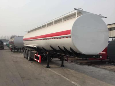 China Dry Powder Bulk Concret Tank Semi Trailer Cement Tank Semi Trailer 3-Axle 36-60m3 Powder Tanker Truck Bulk Cement Tank Trailer for sale