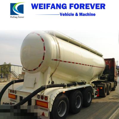 China 45 Cbm 3 Axles Bulk Cement Tank Semi Trailer for sale