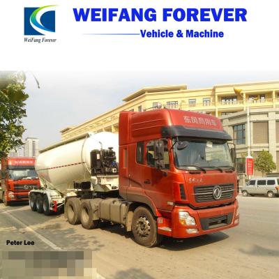 China 45cbm Bulk Cement /Coal Powder Tank Semi Trailer for sale