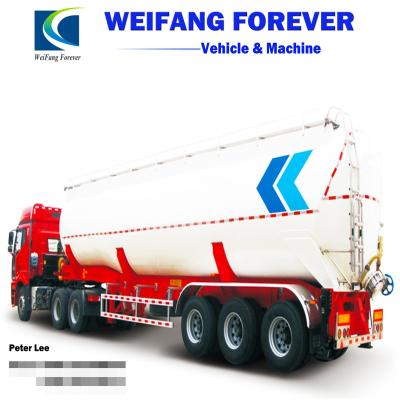 China Chinese Manufacturer Bulk Cement Tank Semi Trailer with V-Shape for sale