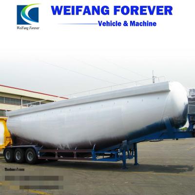 China Cimc Bulk Cement Tank Trailer Semi-Trailer Truck Chassis for sale