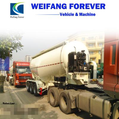 China 3 Axle 38m3 Bulk Cargo/Cement/Powder Tanker/Tank Truck Semi Trailer for sale
