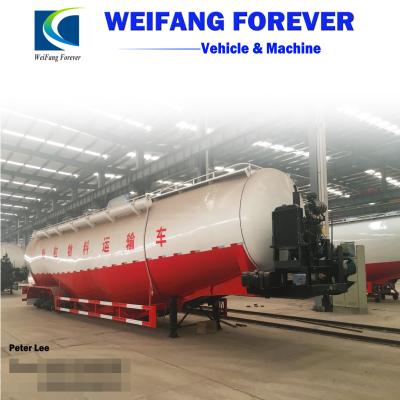 China Cement Trailer, Cement Tank Trailer, 50m3 Bulk Cement Tanker Trailer for sale