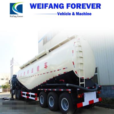China China BPW Axles Tri-Axle Cement Bulk Tank Semi-Trailer for Sale for sale