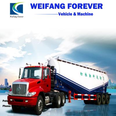 China 3 Axles 40 Cbm Concrete Bulk Cement Tank Trailer for sale